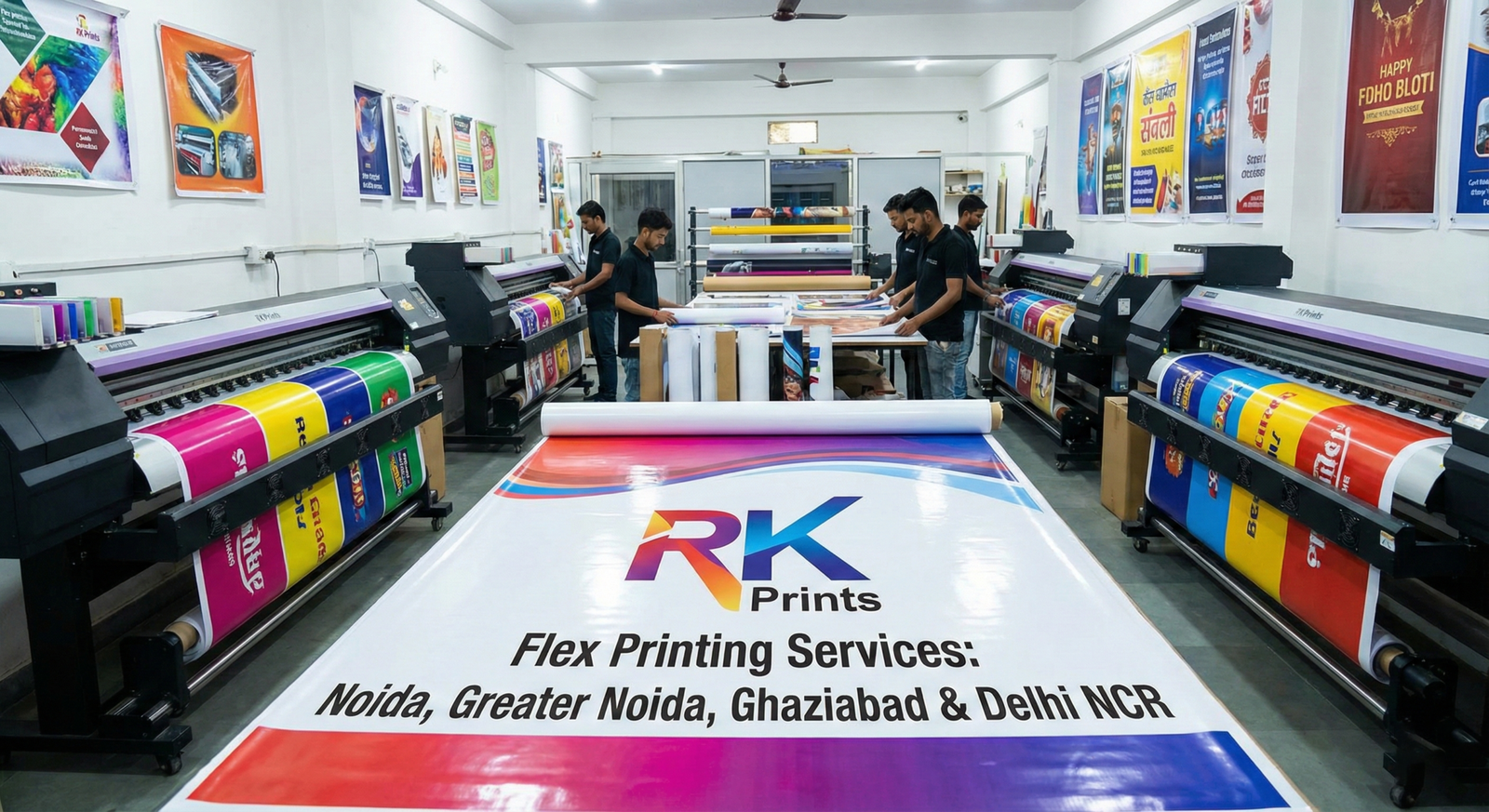 High Quality Flex Printing Noida | Frontlit & Backlit Flex Printing Near me